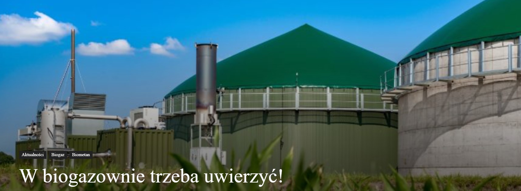 You have to believe in biogas plants! - Veolia Energy